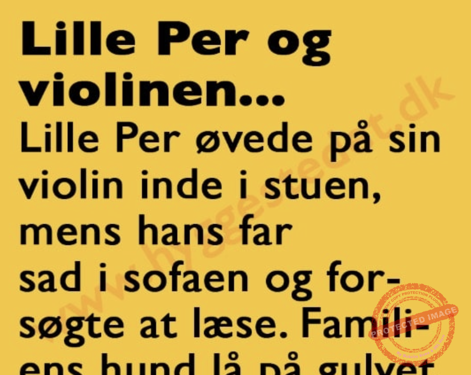 Lille Per og violinen... - Sjovstue